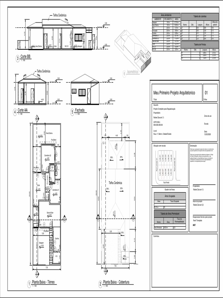 Projeto Completo | PDF | Projeto arquitetônico | Arquitetura