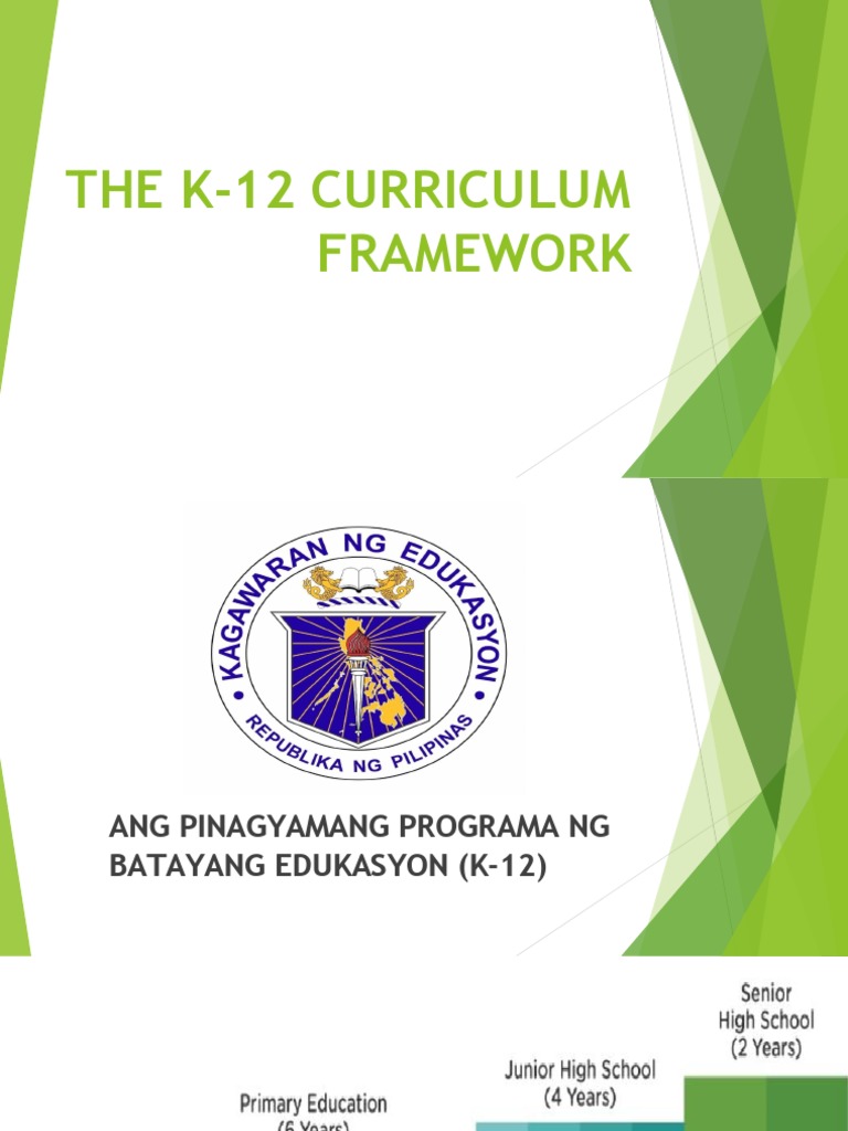 K-12 Curriculum Framework | Download Free PDF | Curriculum | Learning