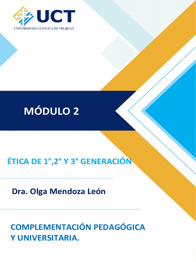 Modulo 2 Etica de 1°,2° y 3° Generacion | Descargar gratis PDF | Sustentabilidad ...