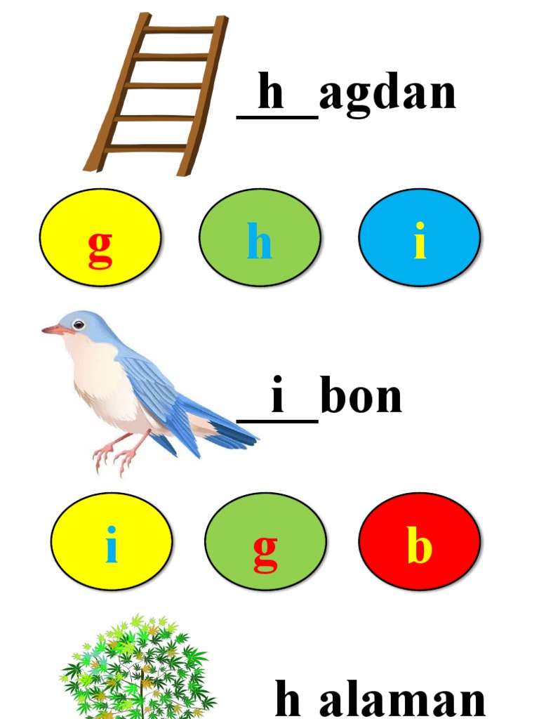 Mga Tunog Ng Letra Activity Pdf
