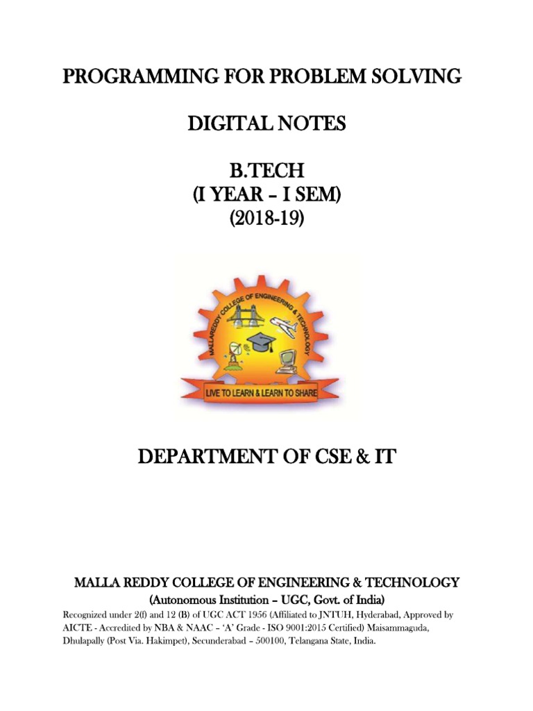 C PROgRAMINg 2 | PDF
