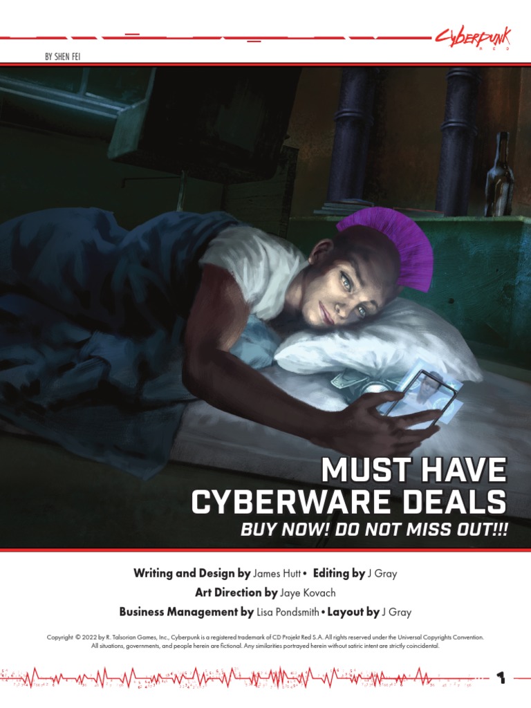 RTG CPR DLC MustHaveCyberwareDeals | PDF