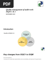 Isqm 2 | PDF | Auditor's Report | Audit
