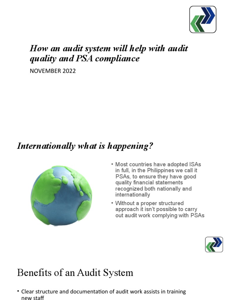 Session 3 - QAR Audit Methodology Manual Presentation - Intro To The ...