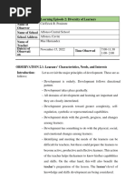 Learning Resource Package No 1 | PDF | Preschool | Relationships