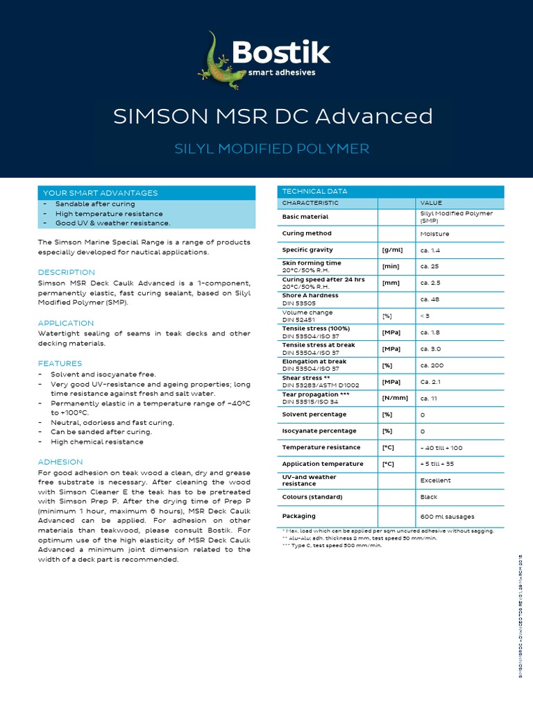 Simson MSR DC Advanced 1 | PDF | Materials | Materials Science