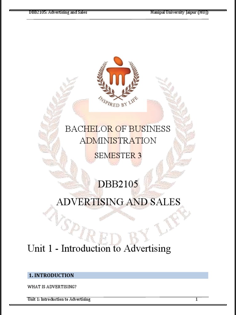 Advertising | PDF | Advertising | Brand