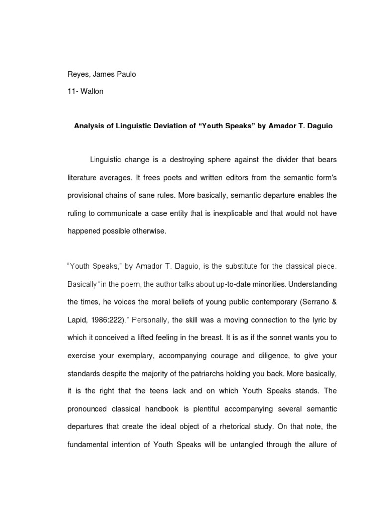 Linguistic Deviation PDF | PDF | Social Science | Philosophy