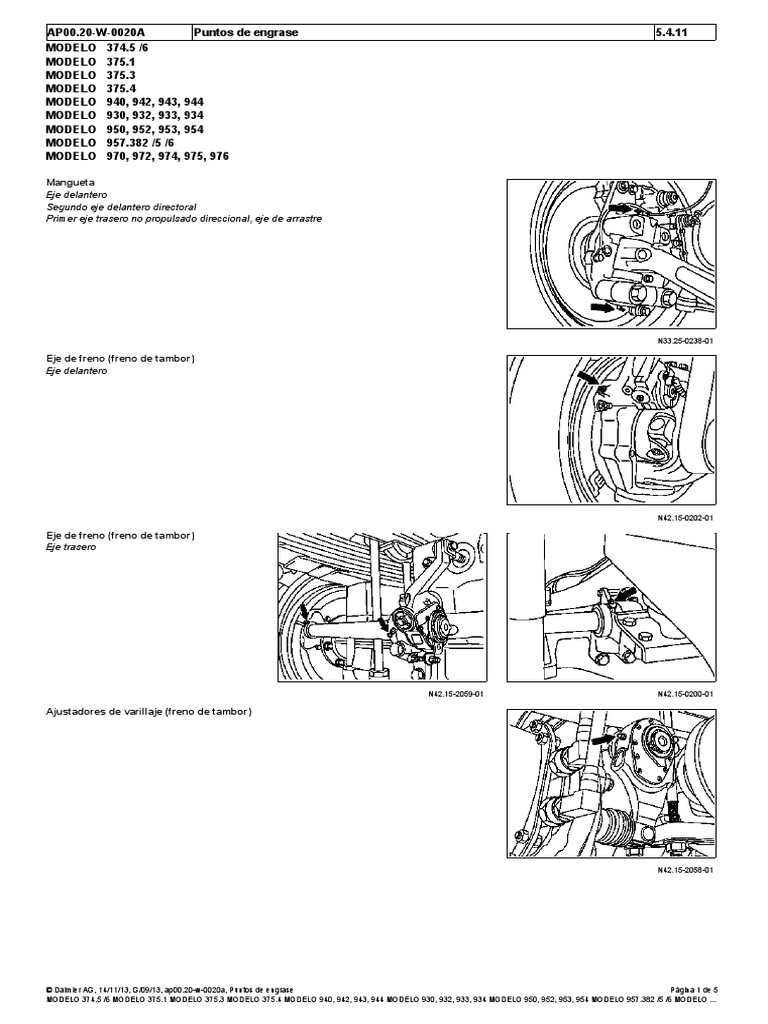 Capitulo 04 - Puntos de Engrase | PDF | Eje | Industria automotriz