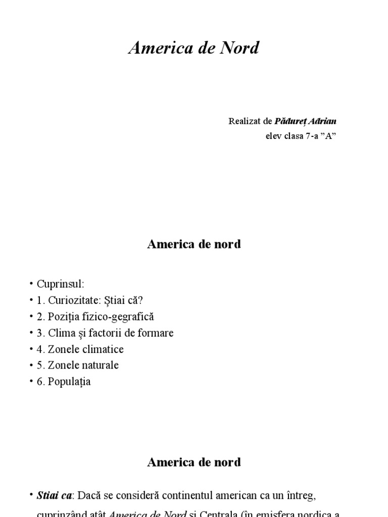 Proiect Geografie | PDF