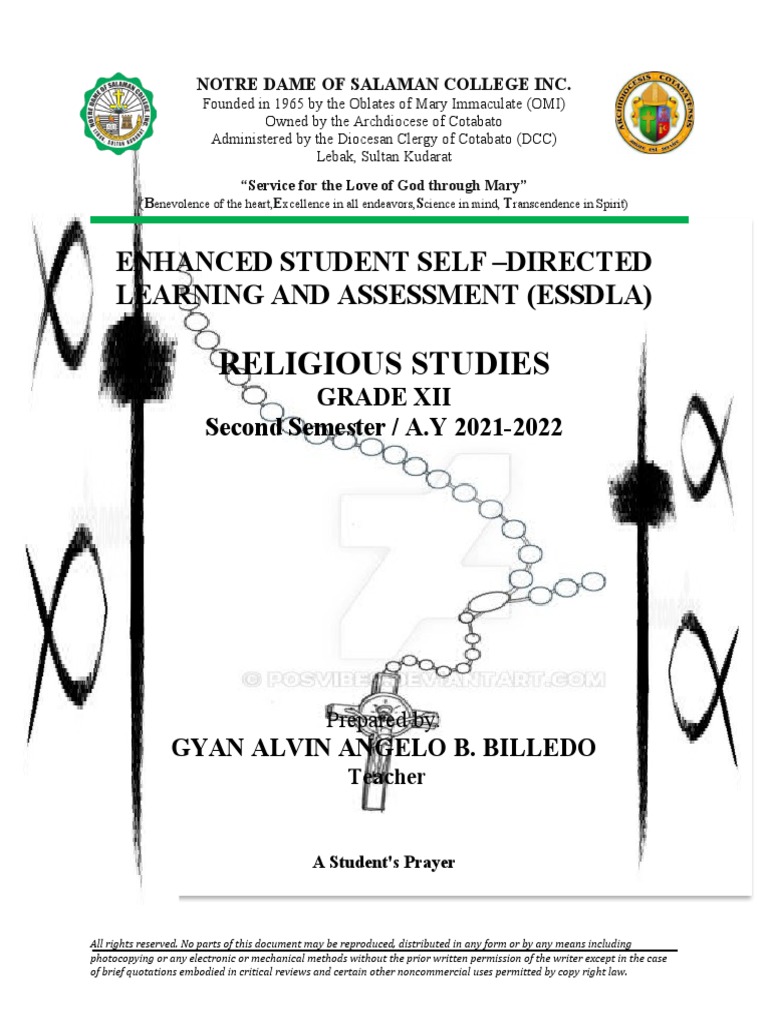 Week 7 To 12 - RS - Stem Xii A | PDF | Eucharist | Religious Belief And ...