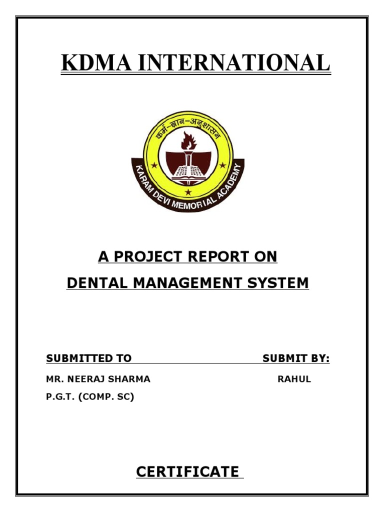 CS Project Report Template PDF | PDF | Computer File | Advanced Micro ...