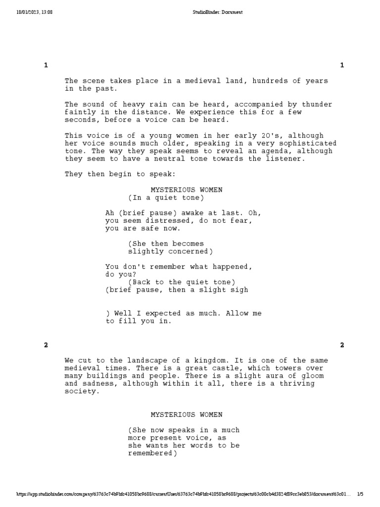 Studiobinder Document | PDF