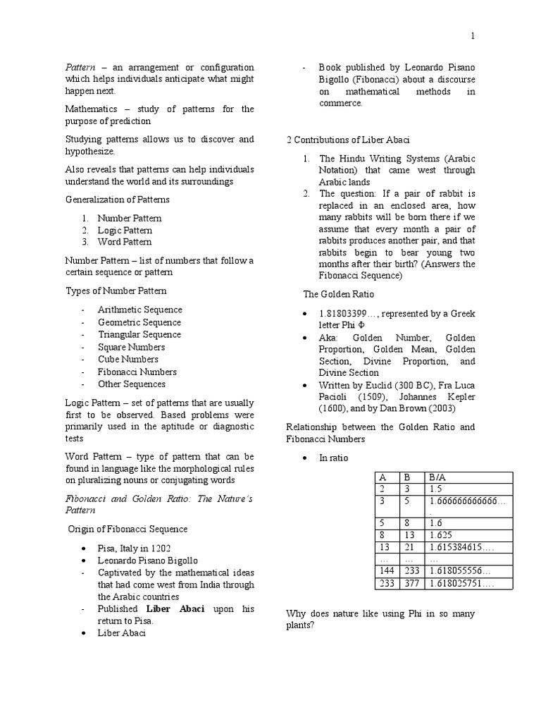 Midterms - MMW Reviewer | PDF | Set (Mathematics) | Mathematics