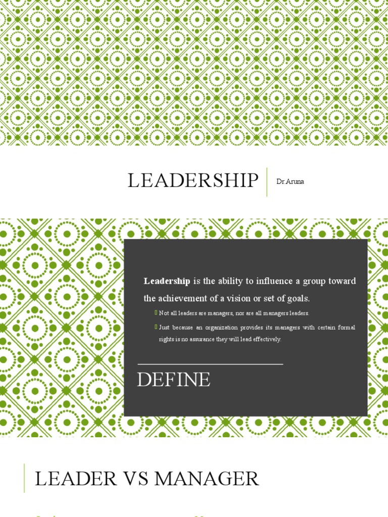Leadership | PDF | Leadership | Cognition