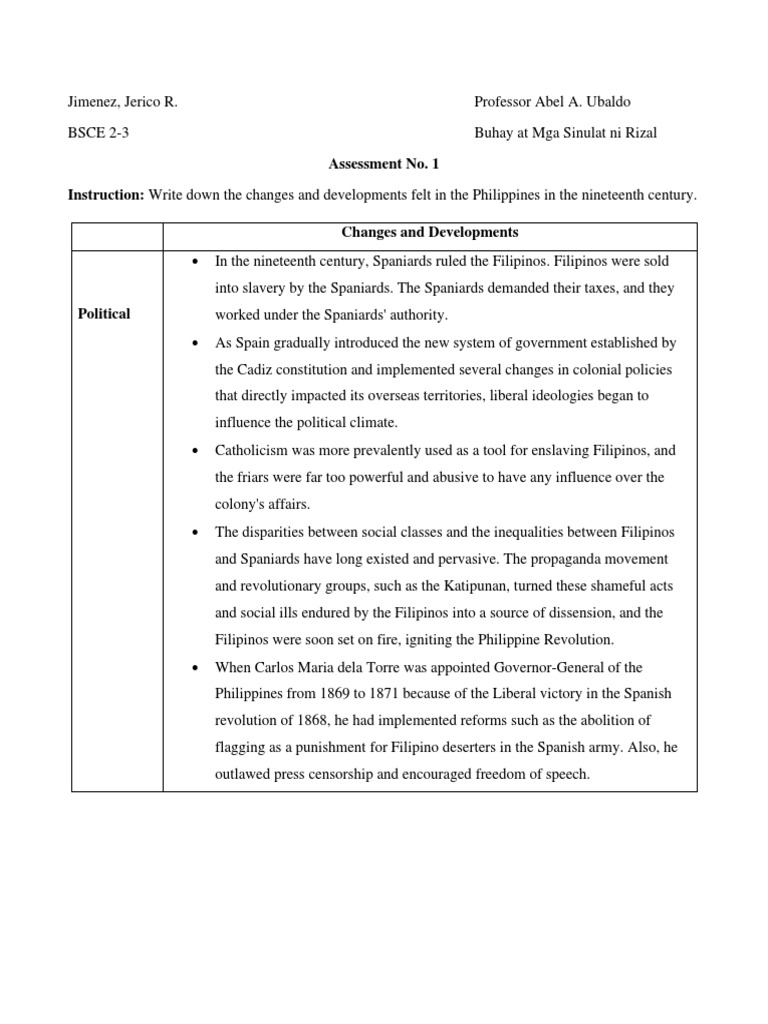 Bsce 2-3 Jimenez Jerico Assignment 1 | PDF