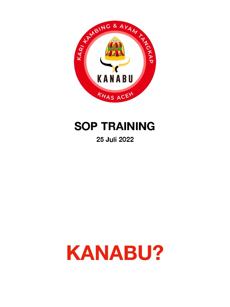 Training - SOP | PDF