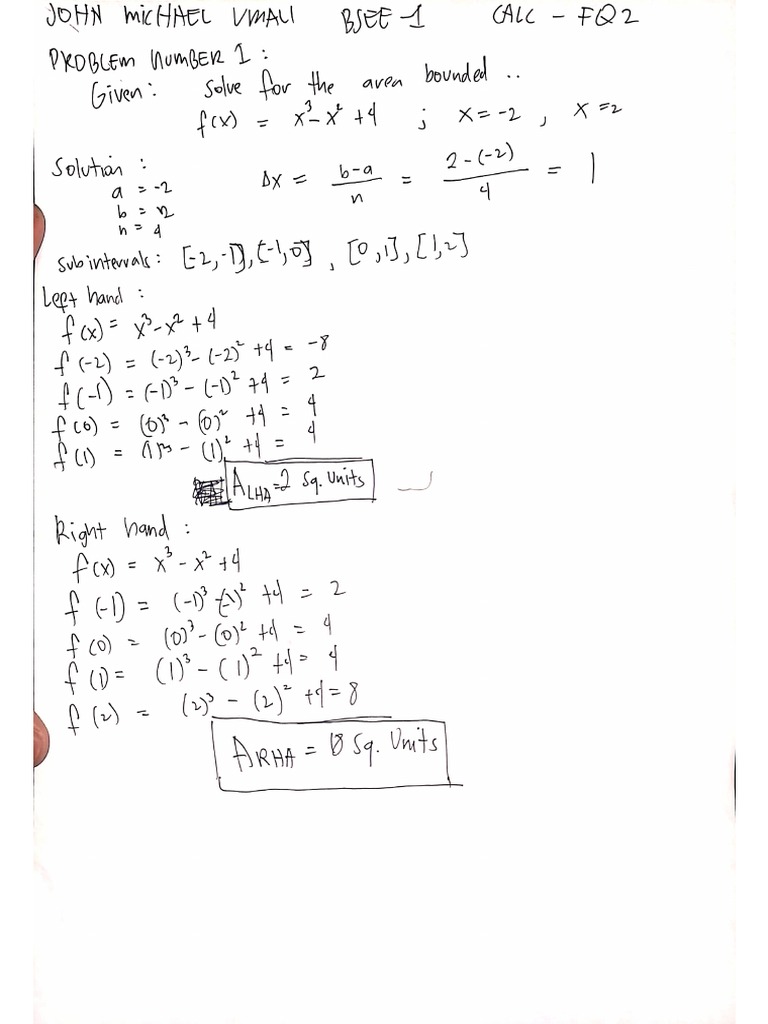 147 Calc FQ2 Umali | PDF