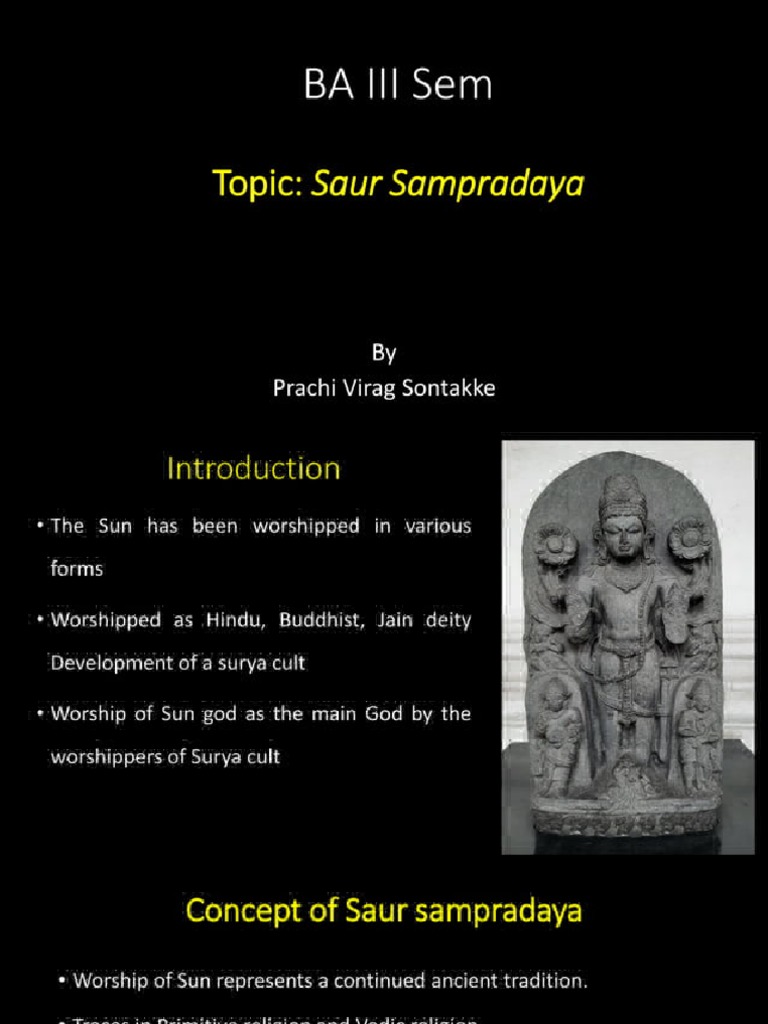 Saur Sampradaya | PDF