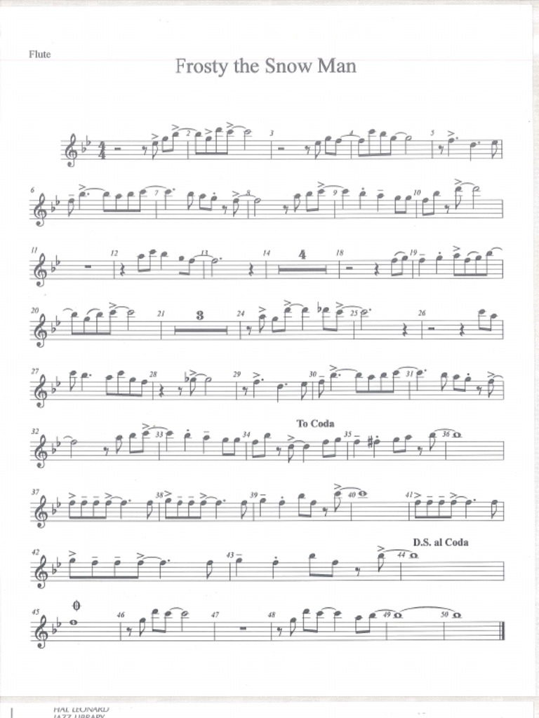 Frosty the Snowman | PDF