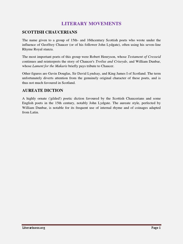 Literary Movements | PDF | Symbolism (Arts) | Bloomsbury Group