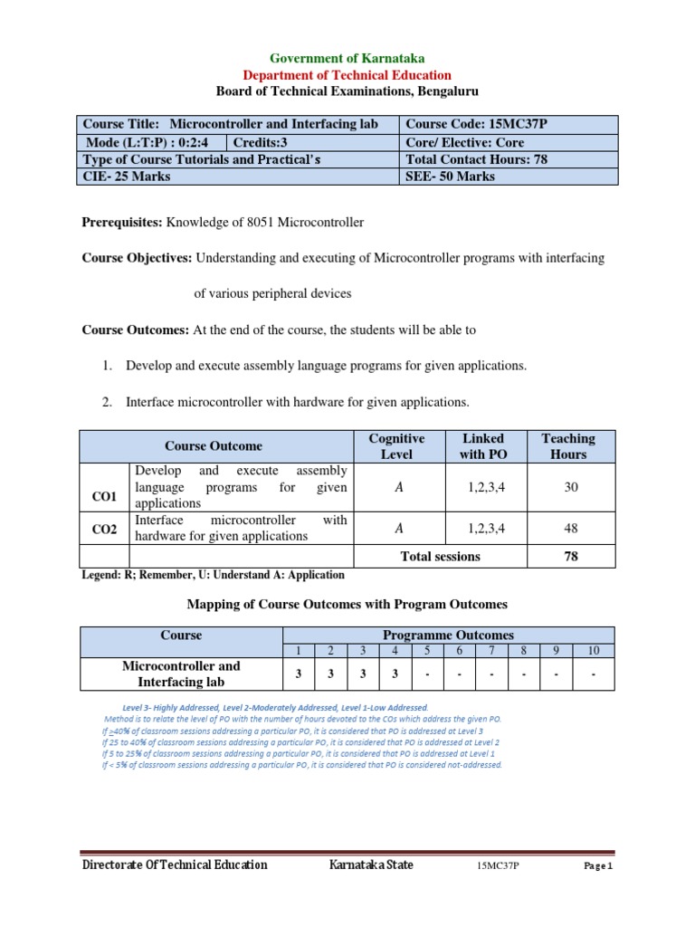 7.Microcontroller and Interfacing Lab | PDF | Binary Coded Decimal | Digital To Analog Converter