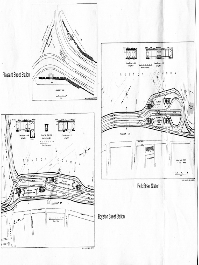 Boston Subway Diagrams | PDF