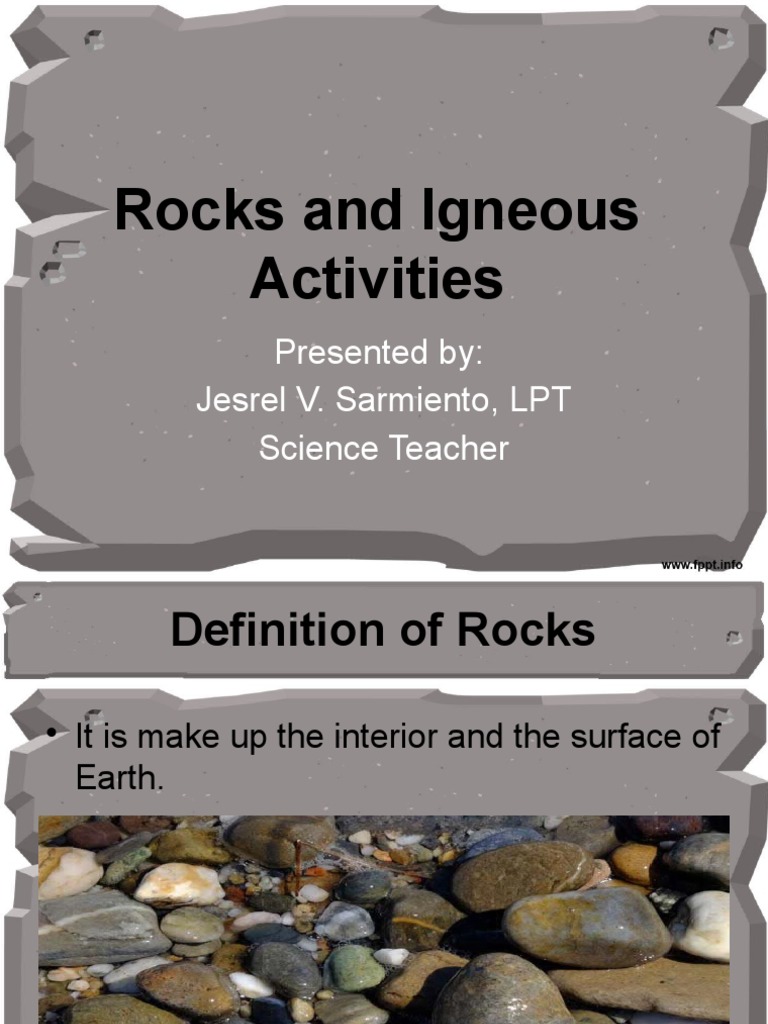 Rocks and Igneous Activities | PDF | Rock (Geology) | Igneous Rock