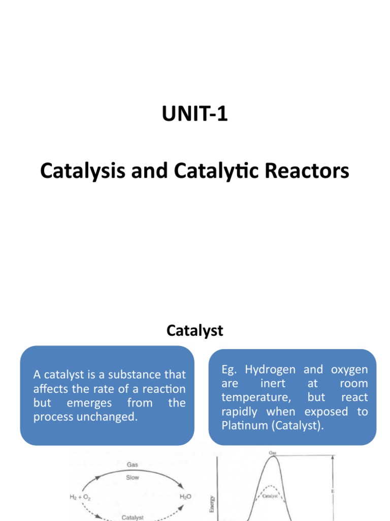 Understanding Catalysis and Reactors | PDF | Adsorption | Catalysis