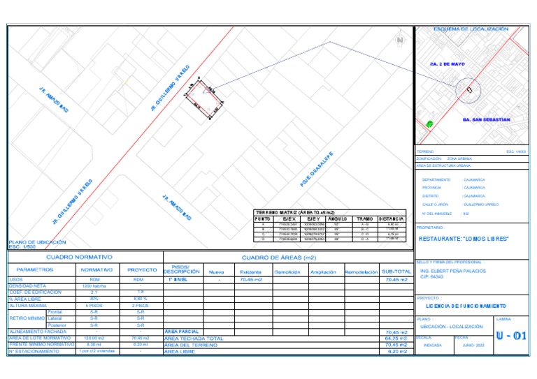 Plano de Ubicación y Localización | PDF