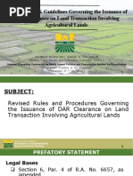 DAR Administrative Order No 04 Series of 2021 | PDF