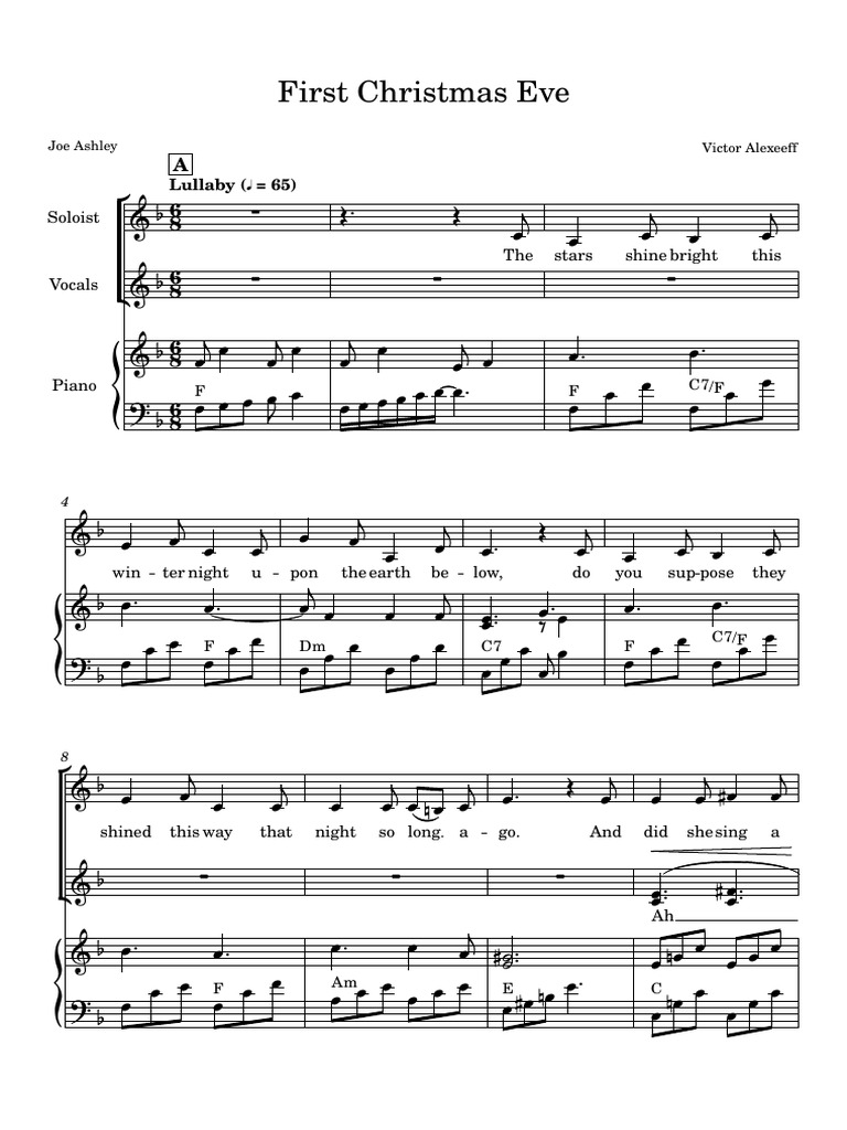 The First Christmas Eve | PDF
