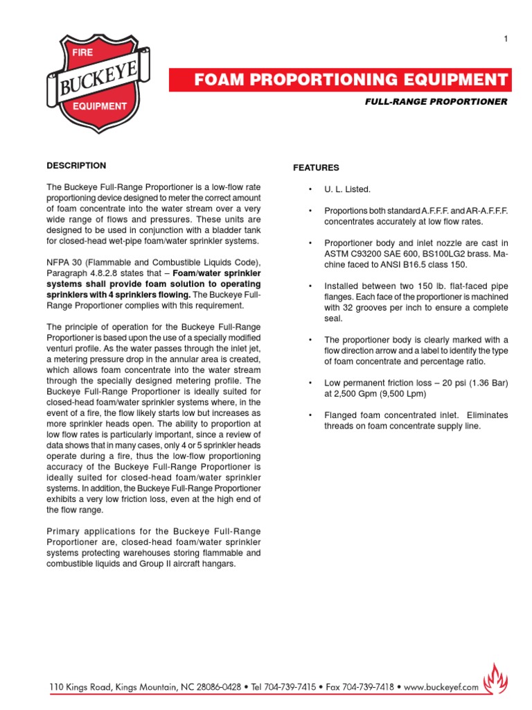 Full-Range Proportioner | PDF