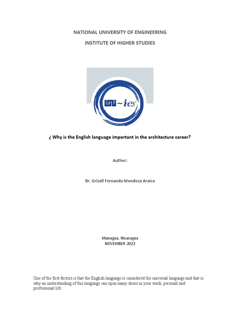 National University of Engineering | PDF