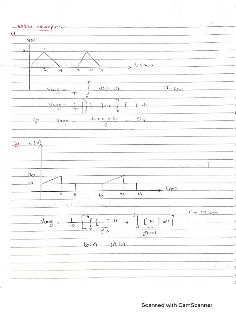 3 Extra Questions On Average and RMS | PDF