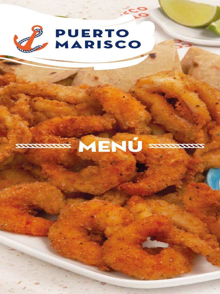 Menu Puerto Marisco 2022a REF | PDF | Mariscos | Ingredientes de comida