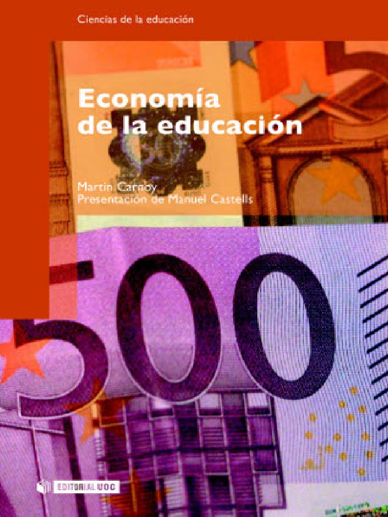 Economia de La Educacion - Carnoy, Martin Miller, Luke C | PDF ...