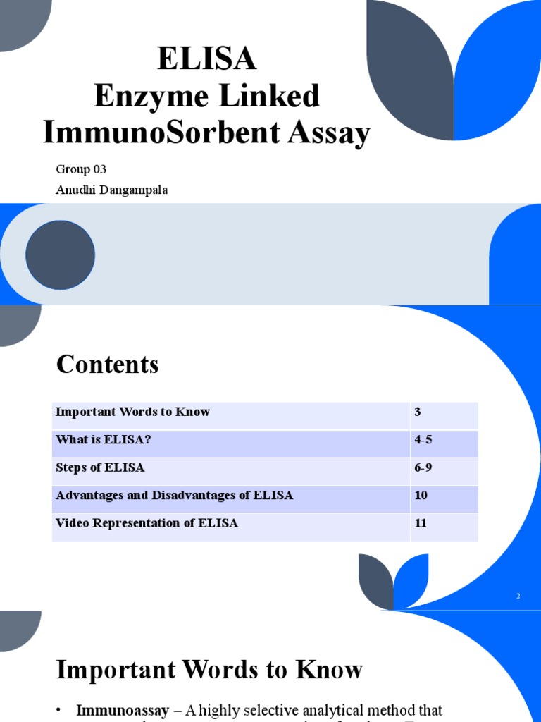 Elisa | PDF | Elisa | Laboratories