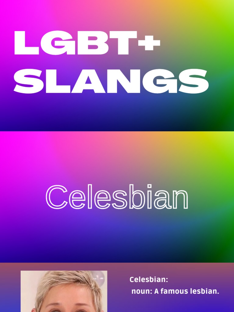 LGBT+ Slangs | PDF