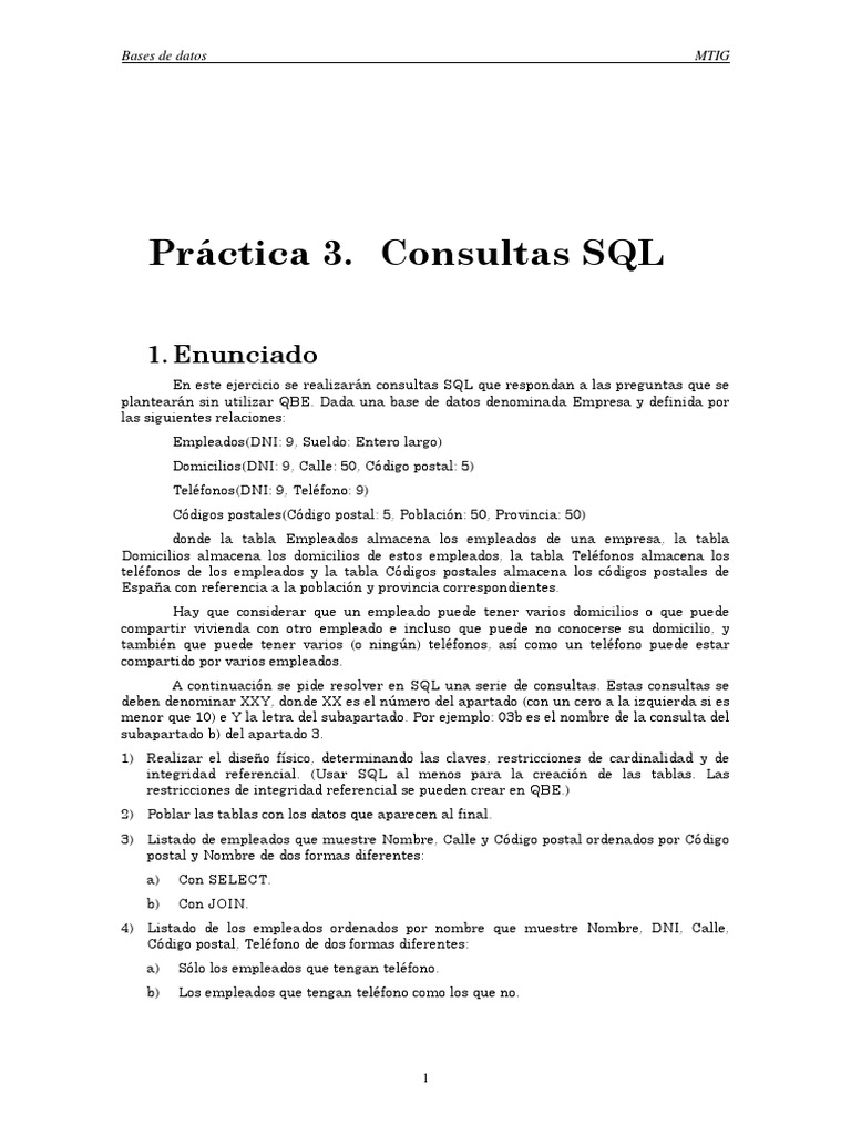 SQL Learning-1-16-1-6 | PDF | SQL | Base de datos relacional