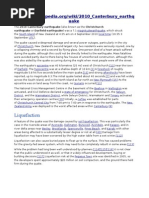 Christchurch Earthquake Case Study 2011 | PDF | Earthquakes | Natural ...