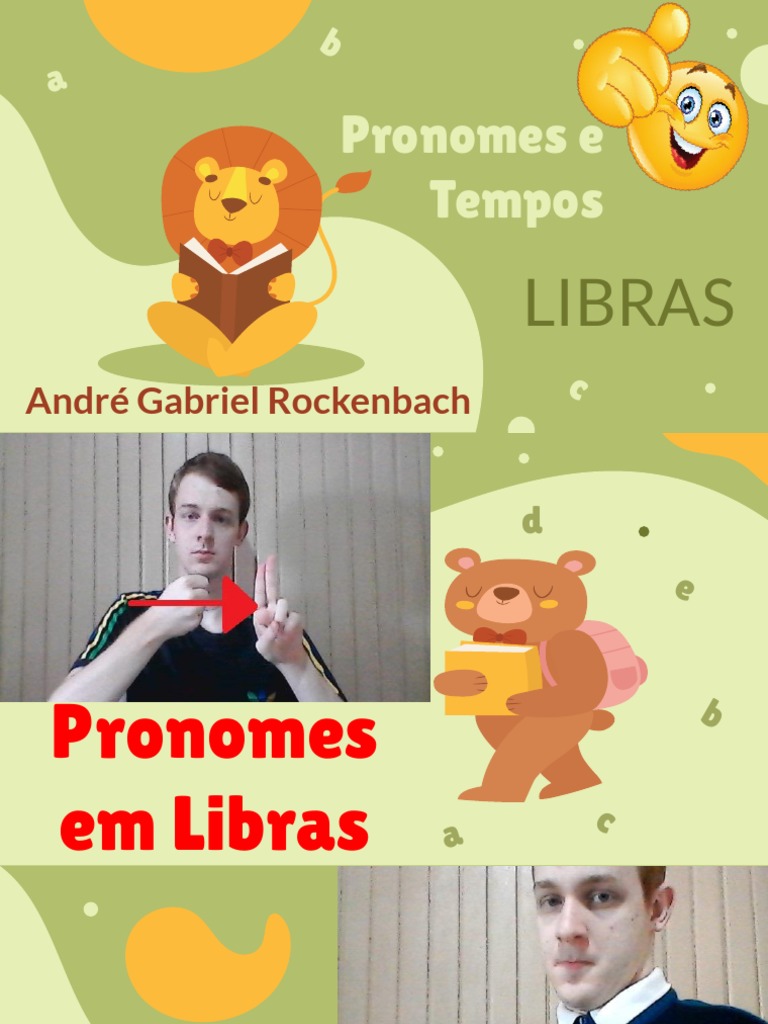 Pronomes e Tempos em Libras | PDF