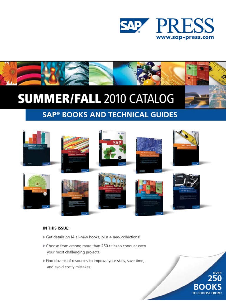 Summer/Fall 2010 Catalog: Sap Books and Technical Guides | PDF | Sap Se ...