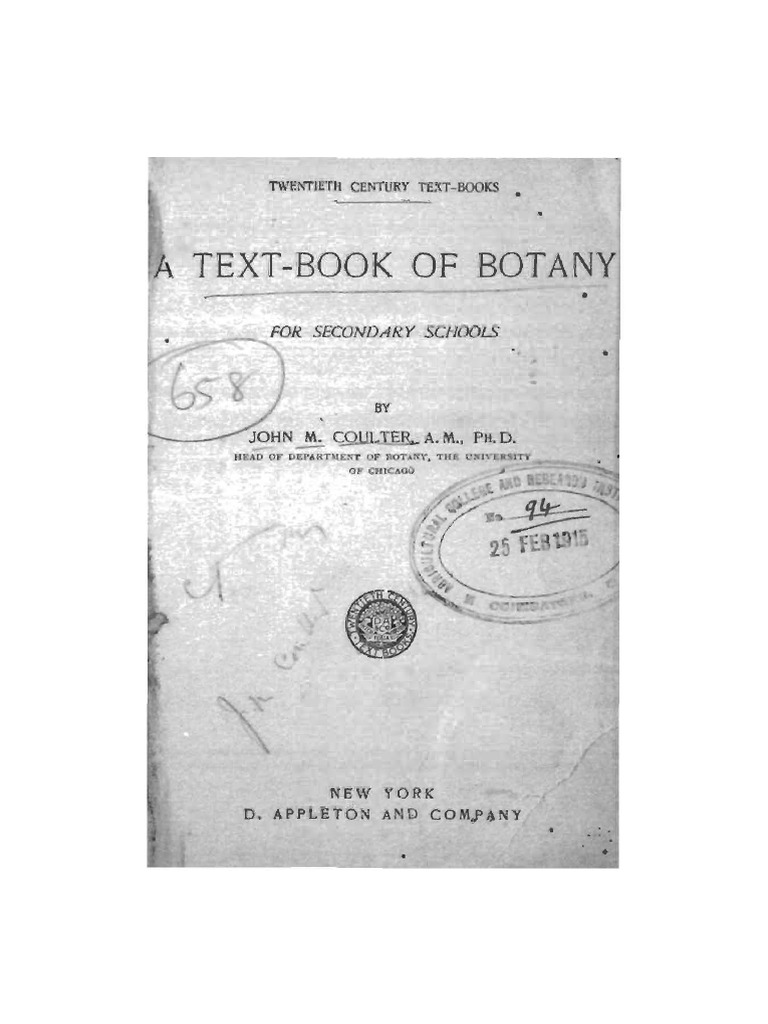 Botany for High School Students | PDF | Leaf | Photosynthesis