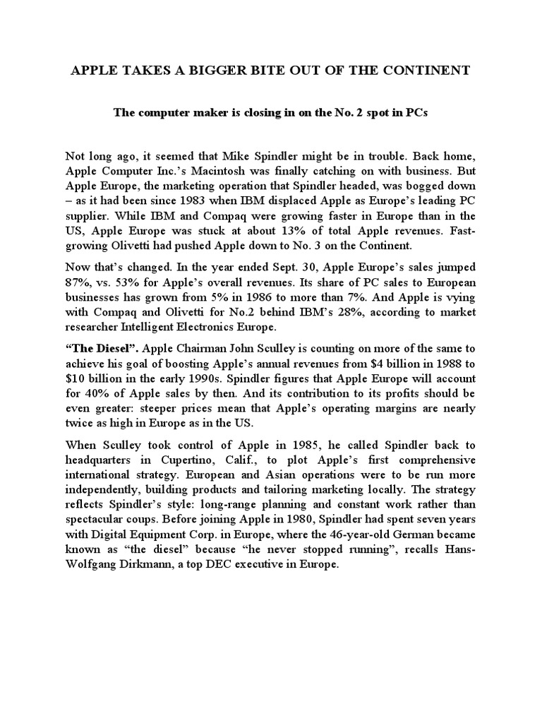 TSE Seminar - Apple Takes A Bigger Bite | PDF