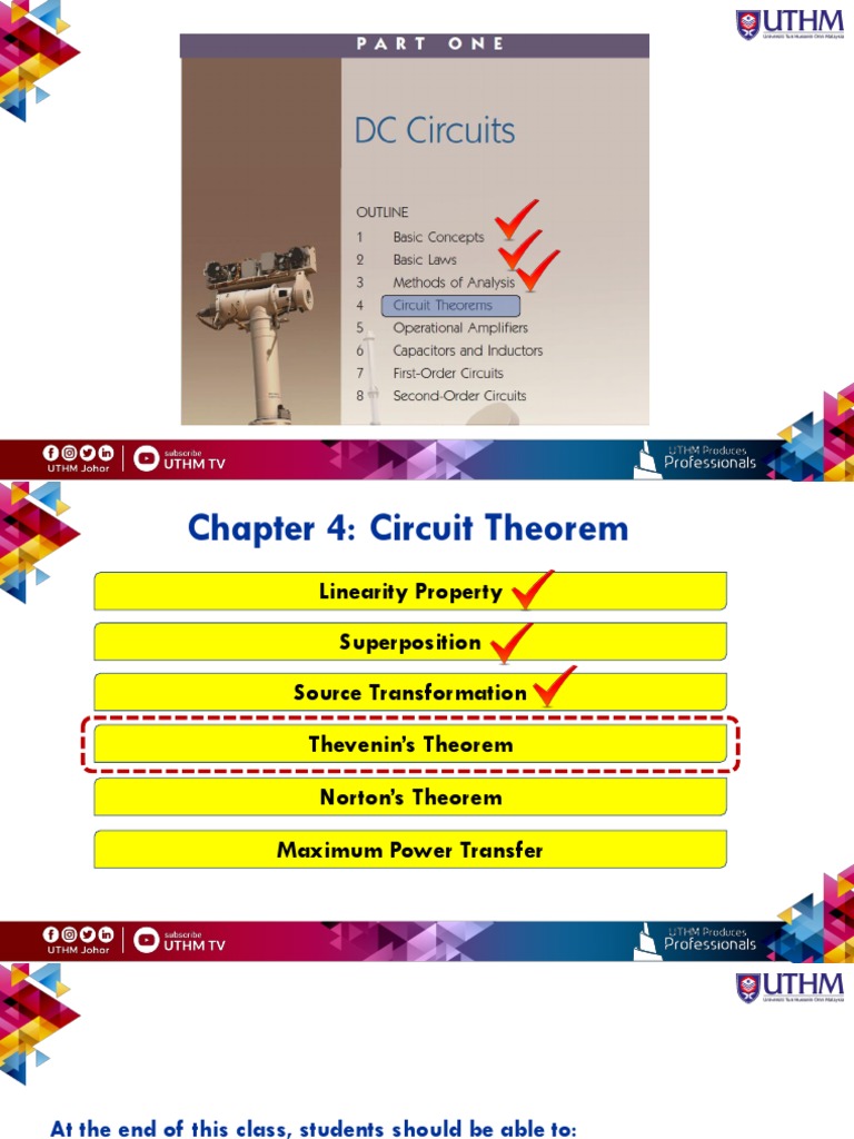 Circuit Theorems for Engineering Students | PDF | Electrical Network | Analog Circuits