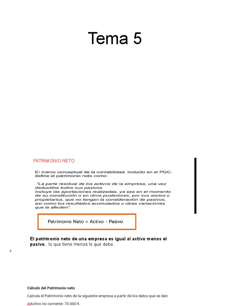 TEMA 5 Cont | PDF
