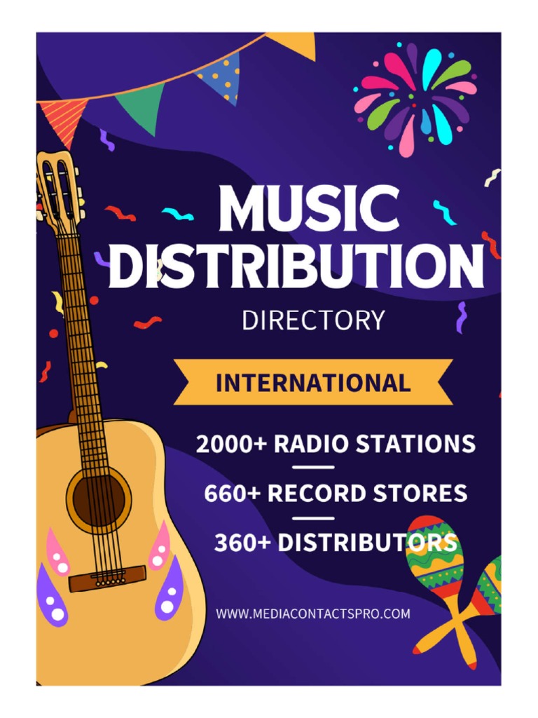 Music Distribution Directory - National and International | PDF | U.S ...