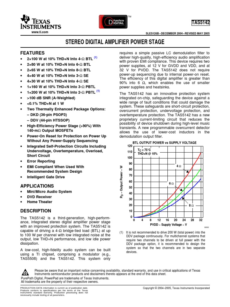 Data Sheet | PDF | Signal To Noise Ratio | Electrical Engineering
