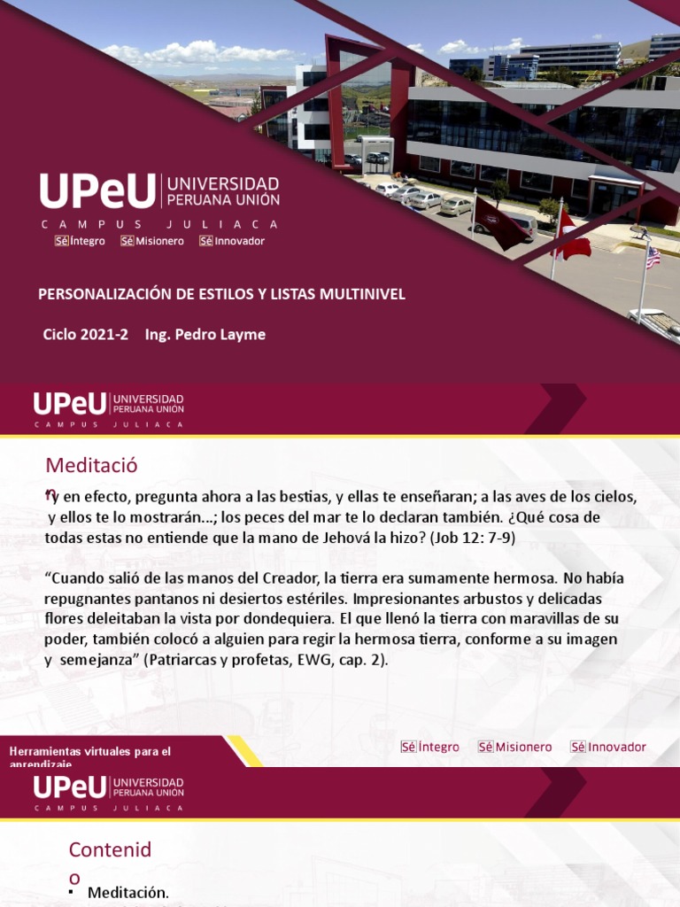 Sesión 8. Personalización de Estilos y Listas Multinivel | PDF | Microsoft Word | Informática